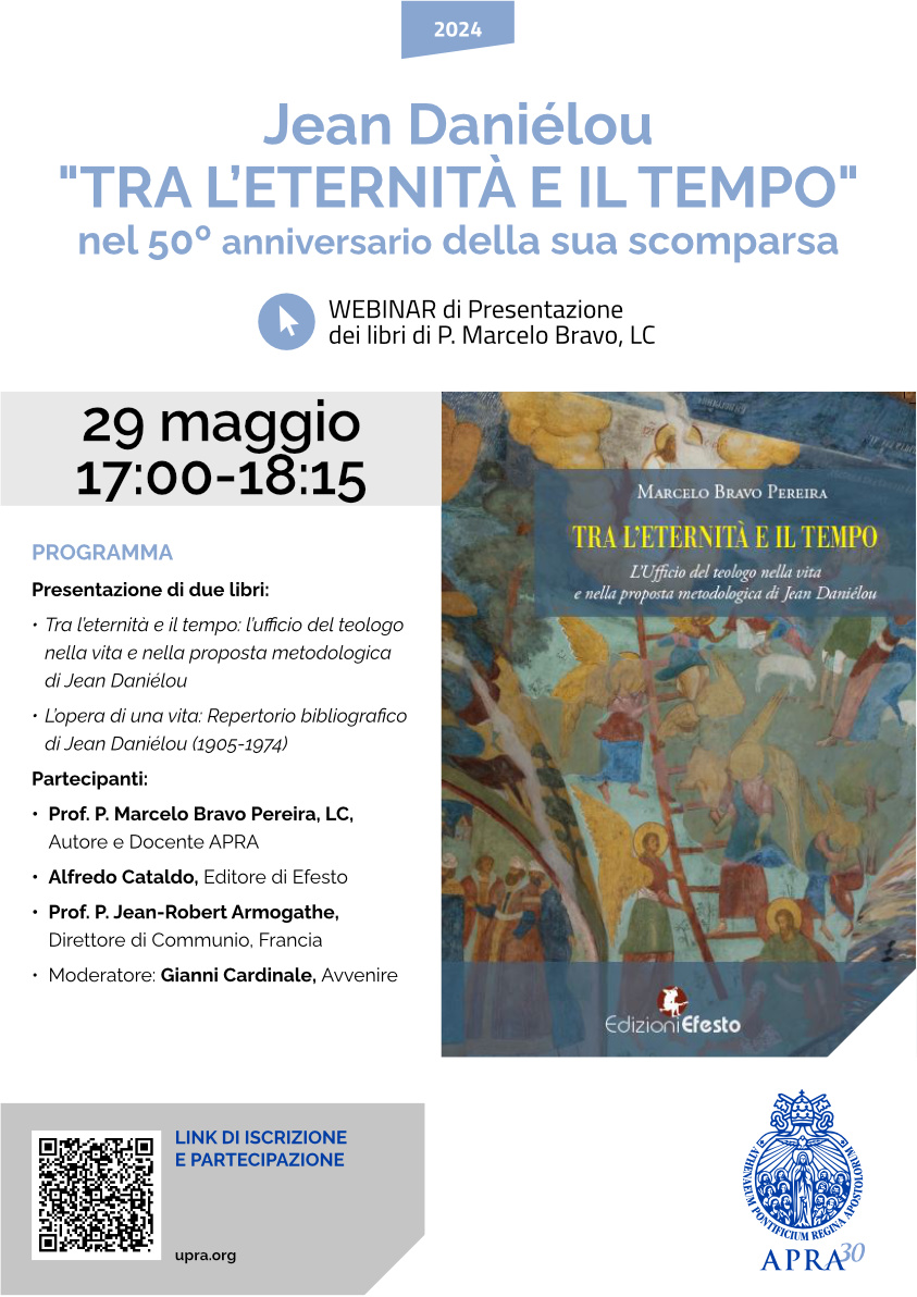 “Jean Daniélou, «Tra l’eternità e il tempo», nel 50º anniversario della ...