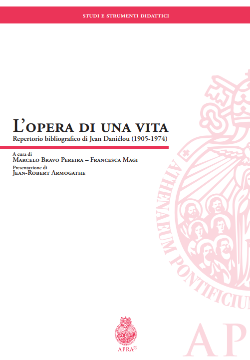L’opera di una vita: repertorio bibliografico di Jean Daniélou (1905 ...